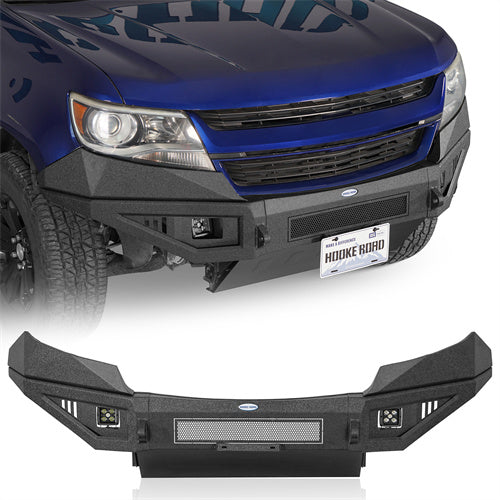 2015-2020 Chevy Colorado Front Bumper with Skid Plate - Hooke Road ...