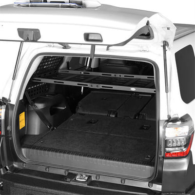 2010-2024 Toyota 4Runner Interior Cargo Rack & Rear Window Molle Panel ...