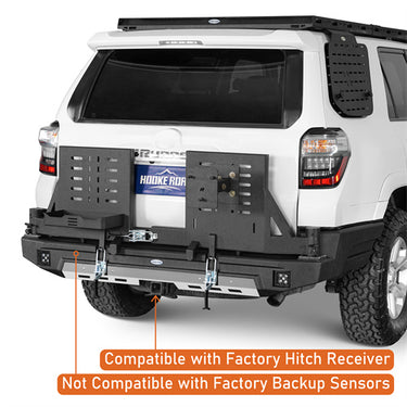 4Runner Rear Bumper with Tire Carrier & Jerry Can Holder for 2010-2024 ...