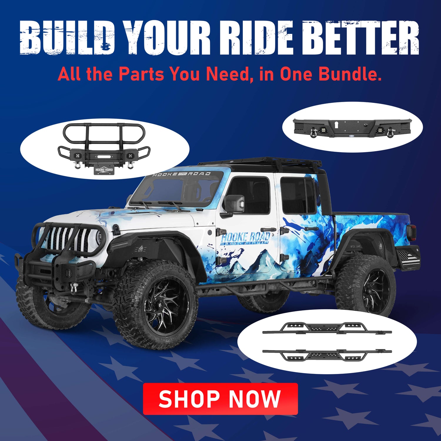 Hooke Road®:1997-2025 Jeep & Truck Parts & Accessories on Sales – Hooke ...