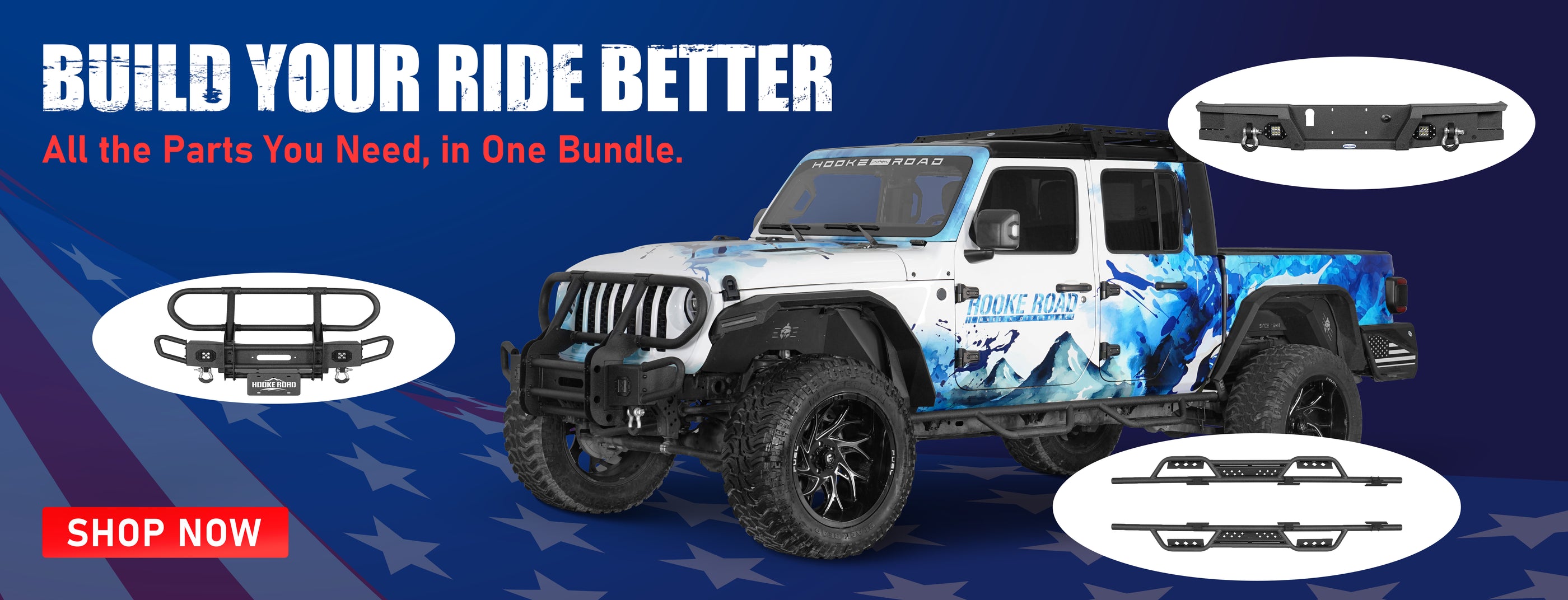 Hooke Road®:1997-2025 Jeep & Truck Parts & Accessories on Sales – Hooke ...