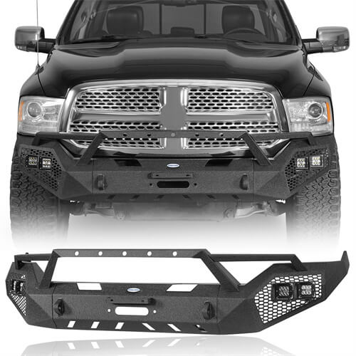 2013-2018 Ram 1500 Aftermarket Front Bumper 4x4 Truck Parts - Hooke ...