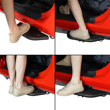 Side Hoop Steps Kit Jeep Wrangler Parts For 2018-2025 Jeep Wrangler JL ...