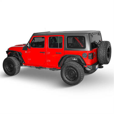 Side Hoop Steps Kit Jeep Wrangler Parts For 2018-2025 Jeep Wrangler JL ...