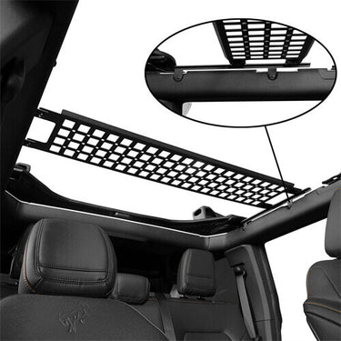Bronco Molle Panel Rear Overhead MOLLE Storage Panel For 2021-2024 Ford ...
