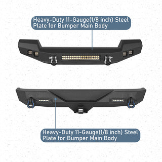 Jeep JK Front & Rear Bumpers – Hooke Road 4x4