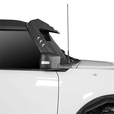 2021-2024 Ford Bronco Madmax Windshield Frame Cover Visor w/LED Light ...