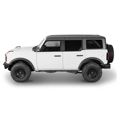 Ford Bronco Side Steps Wheel-To-Wheel Running Boards Side Hoop Steps ...