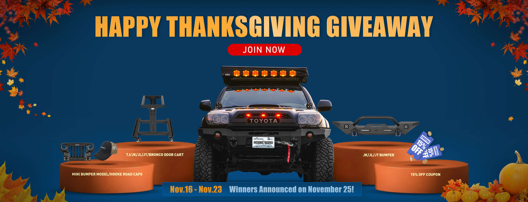 Hooke Road®:1997-2024 Jeep & Truck Parts & Accessories on Sales – Hooke ...