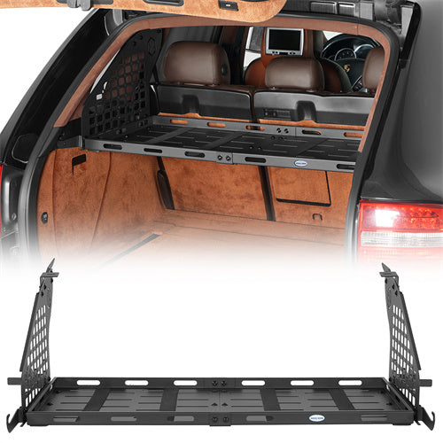 03-10 Porsche Cayenne 955/957 Cargo Rack w/ Molle Panel - Hooke Road ...