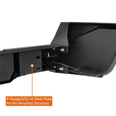 2020-2026 Jeep Gladiator JT Rear Bumper Offroad Bumper 4x4 Truck Parts ...