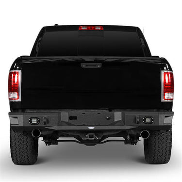 Hooke Road Offroad Aftermarket Rear Bumper For 2009-2018 Dodge Ram 1500 ...