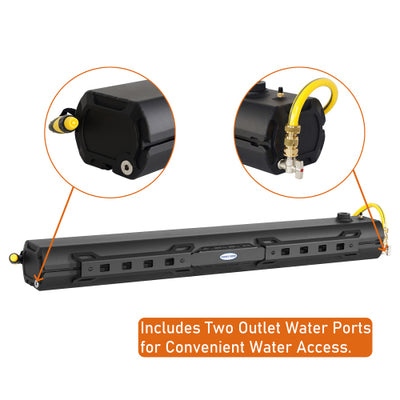 4.3 Gallon Portable Pressurized Water Tank Storage for Overland Off ...