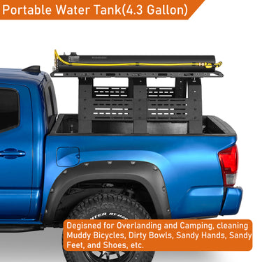 4.3 Gallon Portable Pressurized Water Tank Storage for Overland Off ...