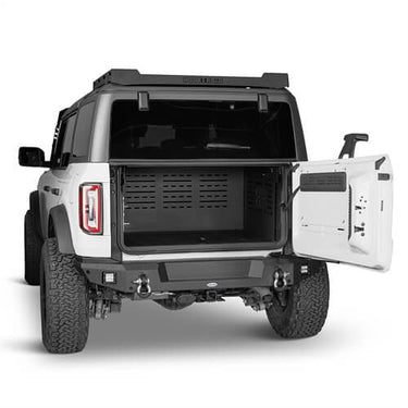 Security Deck Enclosure Trunk Luggage Storage For 21-26 Ford Bronco 4x4 ...