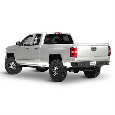 Silverado 1500 Rear Bumper for 2007-2018 Chevy Silverado 1500 - Hooke ...