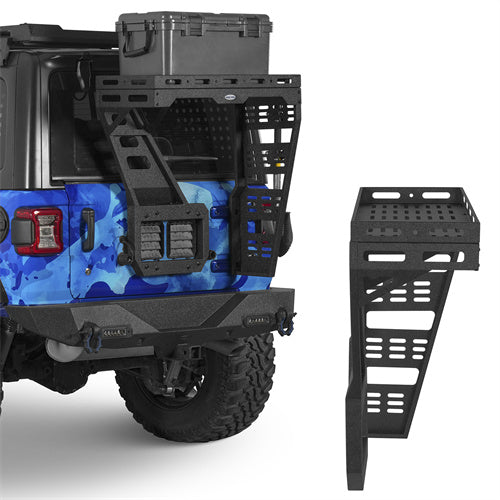 Tailgate Cargo Rack for 2018-2025 Jeep Wrangler JL - Hooke Road – Hooke ...