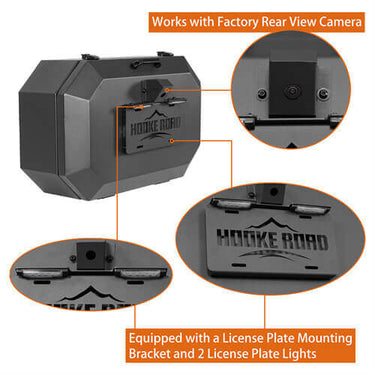 2021 2022 2023 2024 Ford Bronco Tailgate Storage Lock Box Exterior ...