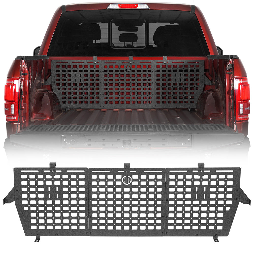 2015-2026 Ford F-150 5.5ft Bed Front Bulk Head MOLLE Panel -Hooke Road ...