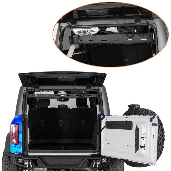 2021-2026 Ford Bronco 4-Door Hardtop Trunk Upper Basket - HR – Hooke ...
