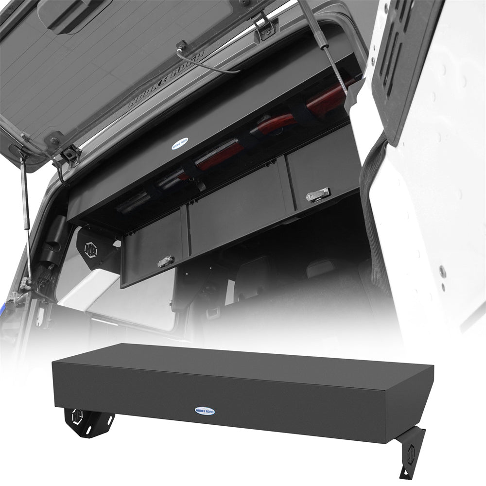 Trunk Storage Box with Locks for 2021-2026 Ford Bronco 4-Door Hardtop ...