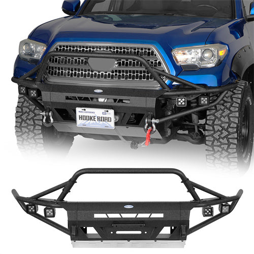 Tube Front Bumper for 2016-2023 Toyota Tacoma 3rd Gen - Hooke Road ...