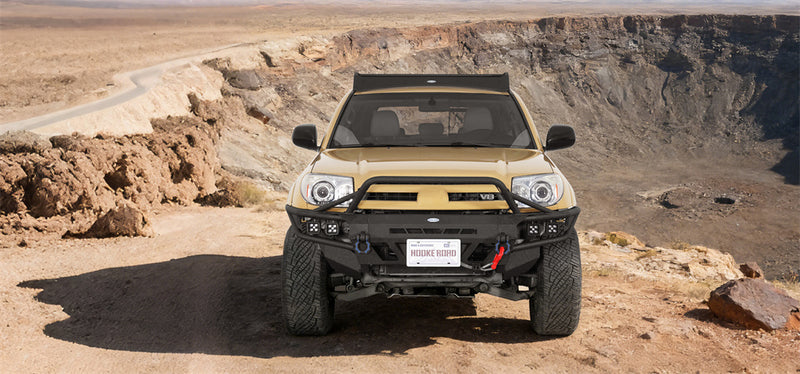 Tube Front Bumper with Winch Plate for 2003-2009 Toyota 4Runner – Hooke ...