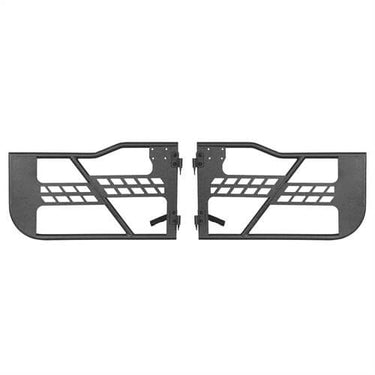 Jeep Wrangler JL Tubular Half Doors w/Side View Mirrors For 2-Door ...