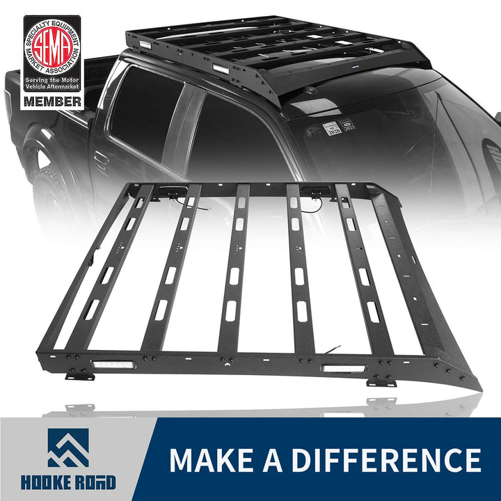 Jeep & Toyota Tacoma Tundra Roof Rack & Bed Rack | Hooke Road® – Hooke ...