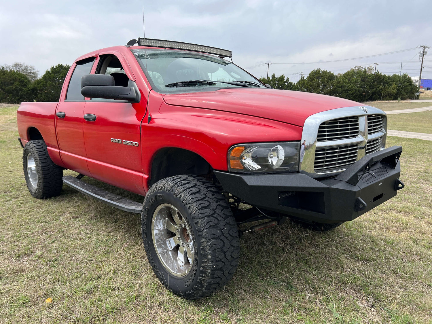 2003-2005 Dodge Ram 2500 DiscoveryⅠFront Bumper w/Winch Plate(Excludin ...