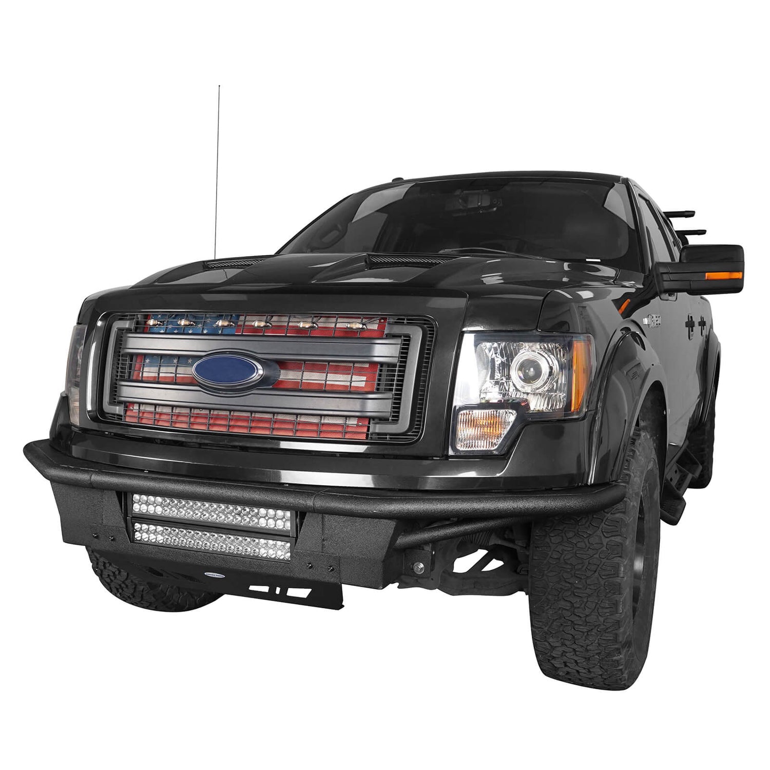 2009-2014 Ford F-150 Prerunner Offroad Front Bumper - Hooke Road ...