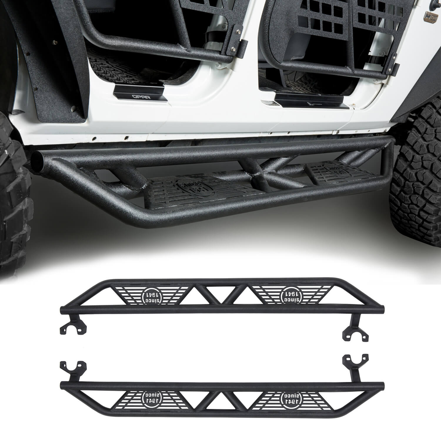 Side Steps Running Boards for Jeep & Truck & SUV – Hooke Road 4x4