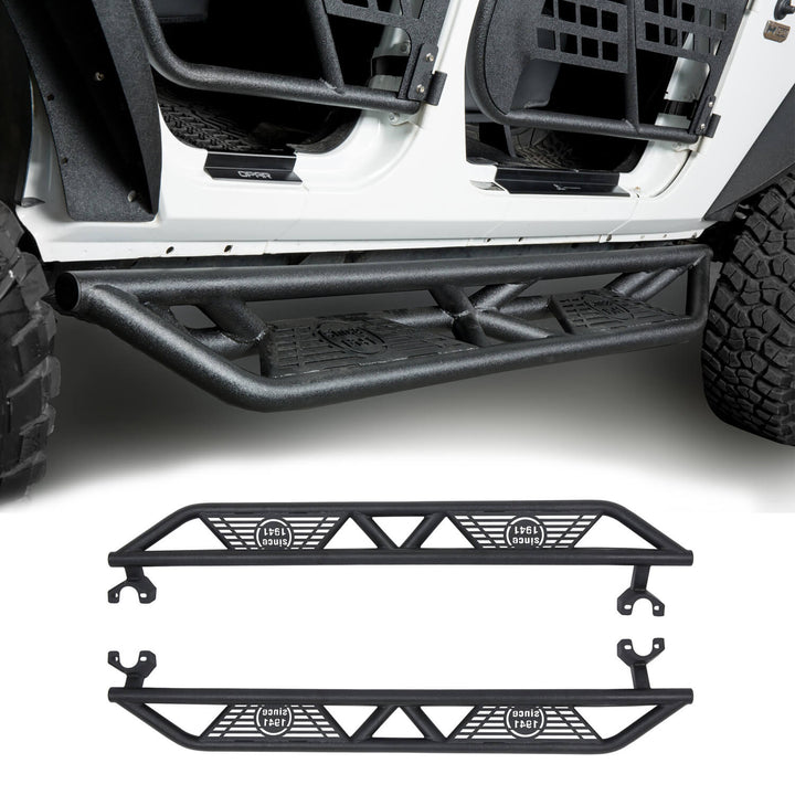 Jeep JK Side Steps – Hooke Road 4x4