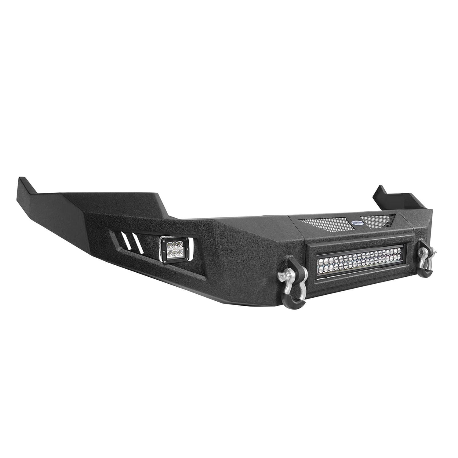 Dodge Ram 1500 aftermarket Front Bumper with LED light bar - Hooke Road ...