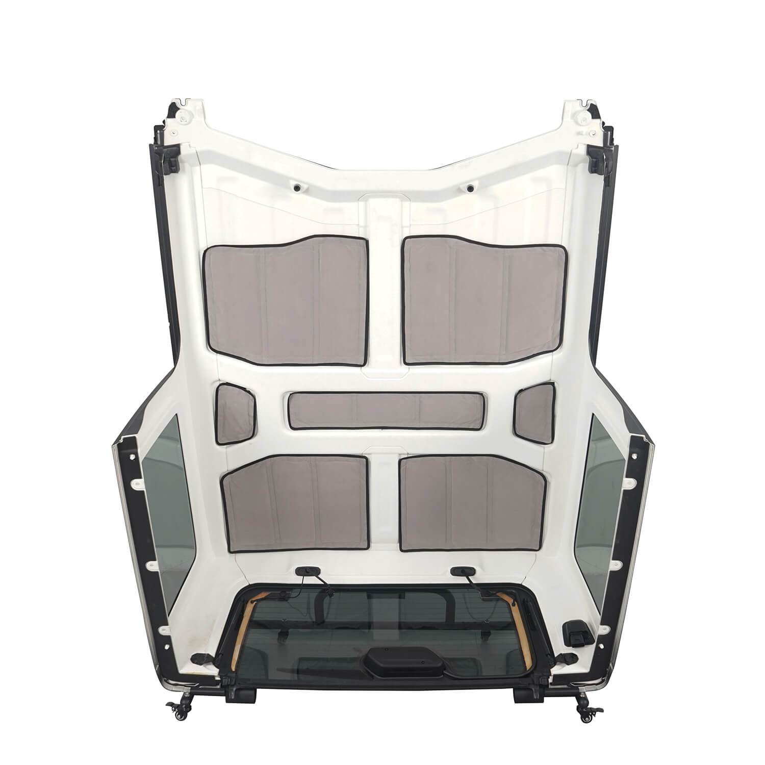 HookeRoad Jeep JK Door Storage HardTop Carrier Storage Cart Combo for ...