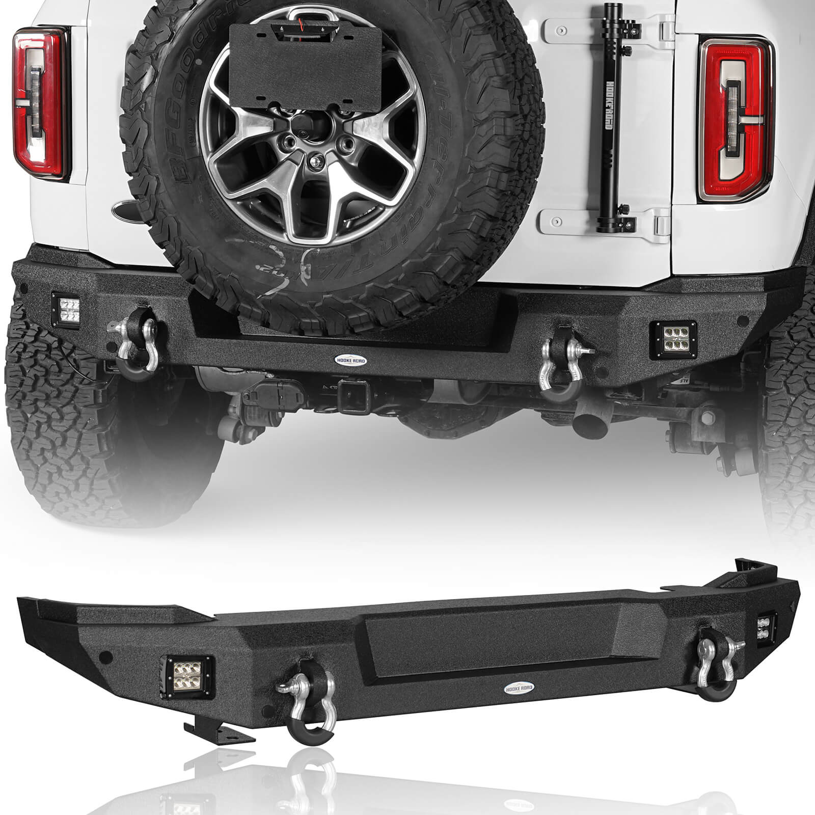 Ford Bronco Aftermarket Rear Bumper Classic (Excluding Raptor) - Hooke ...