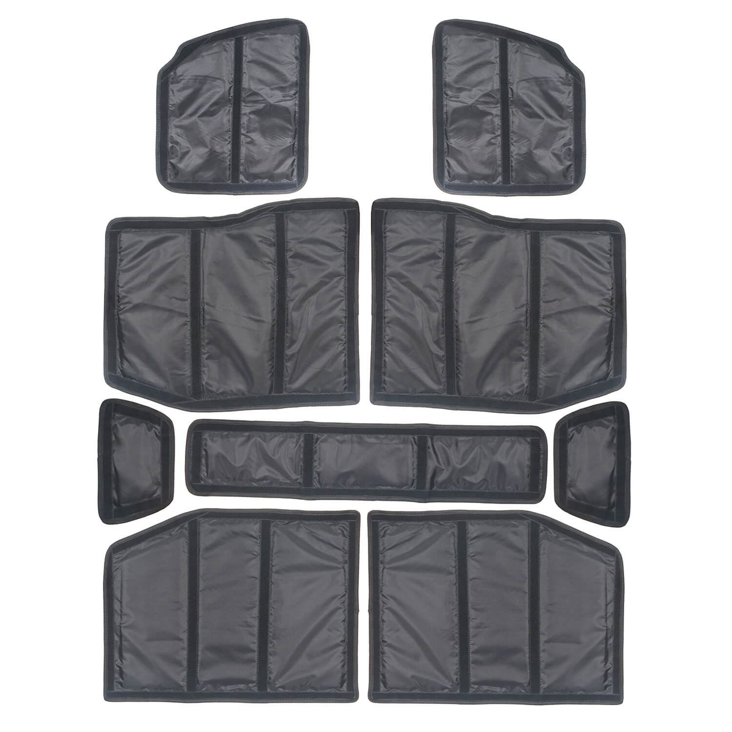 HookeRoad Jeep Wrangler JL Hardtop Insulation Kit for 2018-2021 Jeep ...