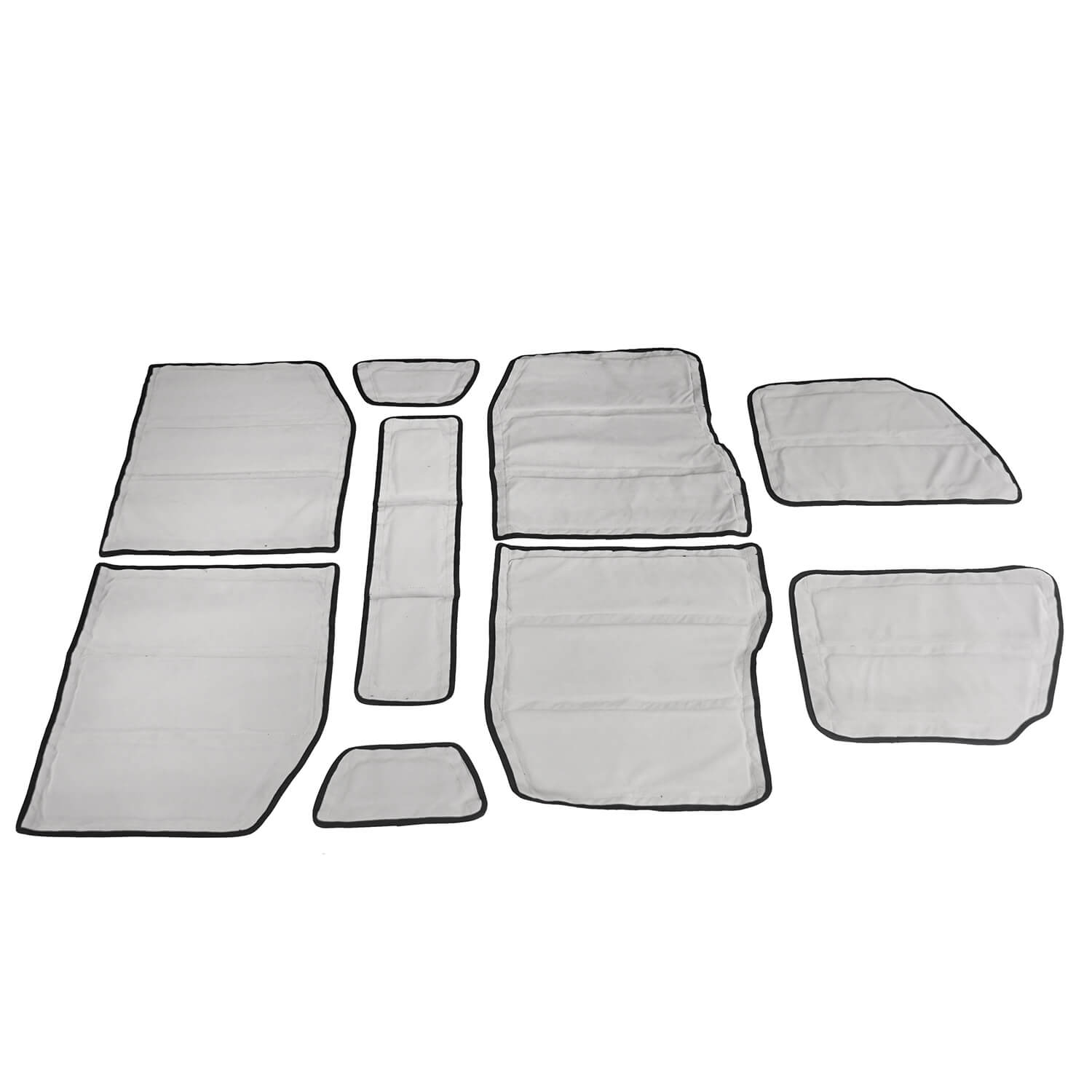 HookeRoad Jeep Wrangler JL Hardtop Insulation Kit for 2018-2021 Jeep ...