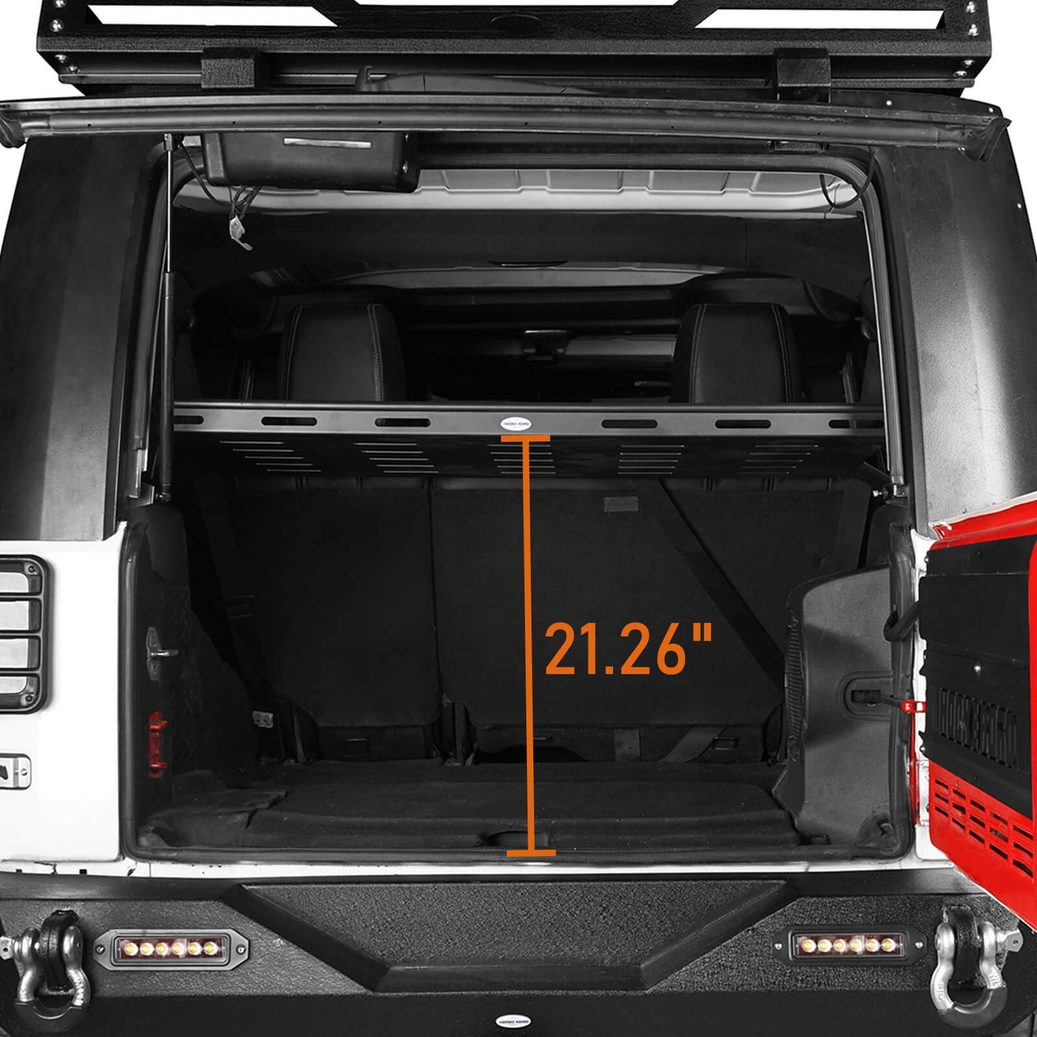 Interior Cargo Rack for 2007-2024 Wrangler JK & JL 4 doors Hardtop ...