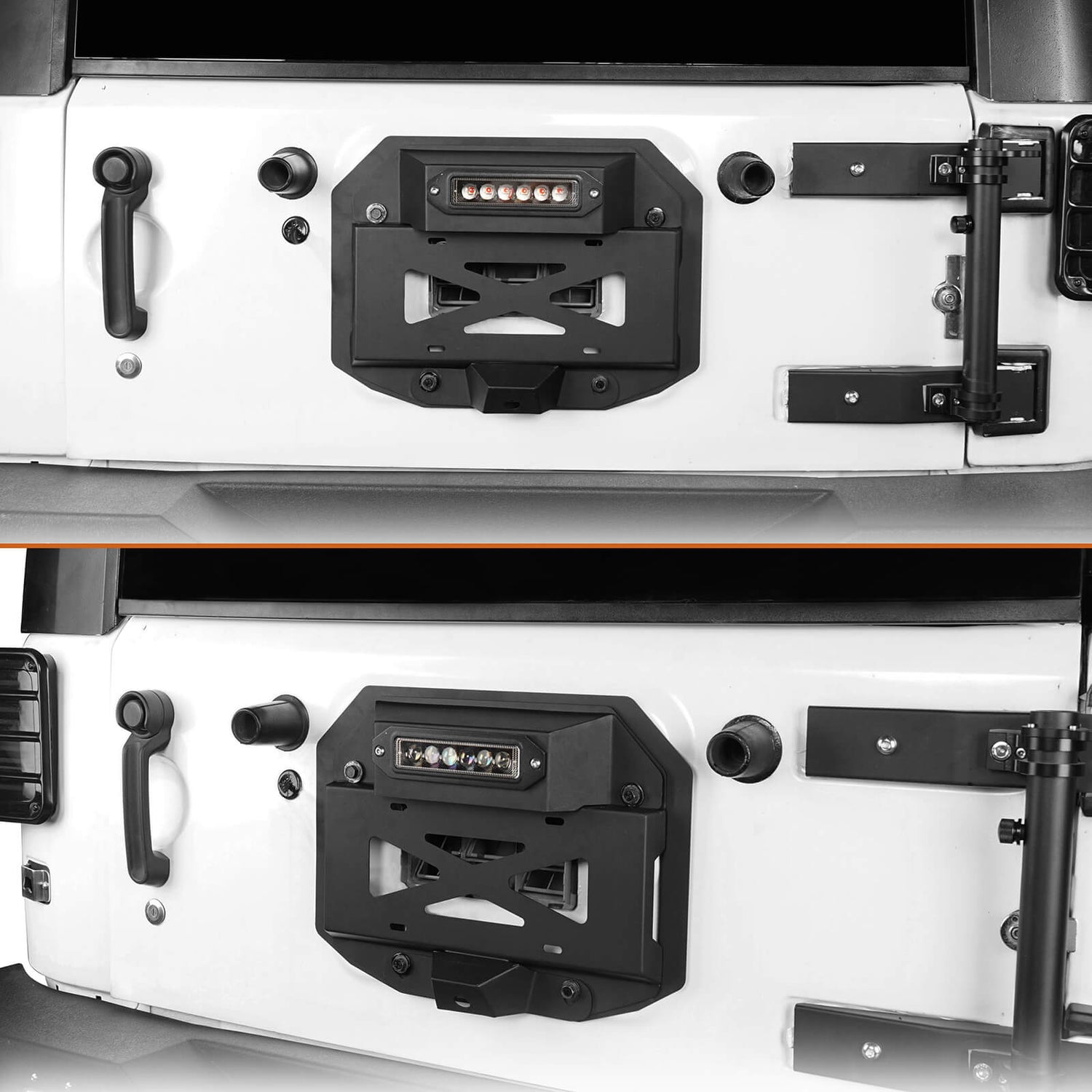 Hooke Road Jeep JK Spare Tire Delete for 2007-2018 Jeep Wrangler ...