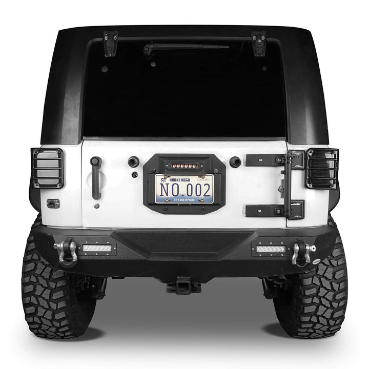 Hooke Road Jeep JK Spare Tire Delete for 2007-2018 Jeep Wrangler ...
