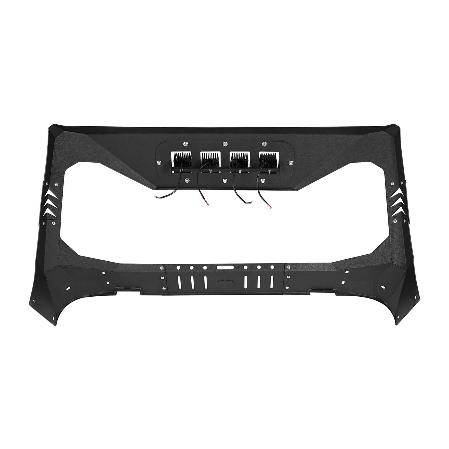 HookeRoad Mad Max Front Bumper & Windshield Frame Cover for Jeep ...
