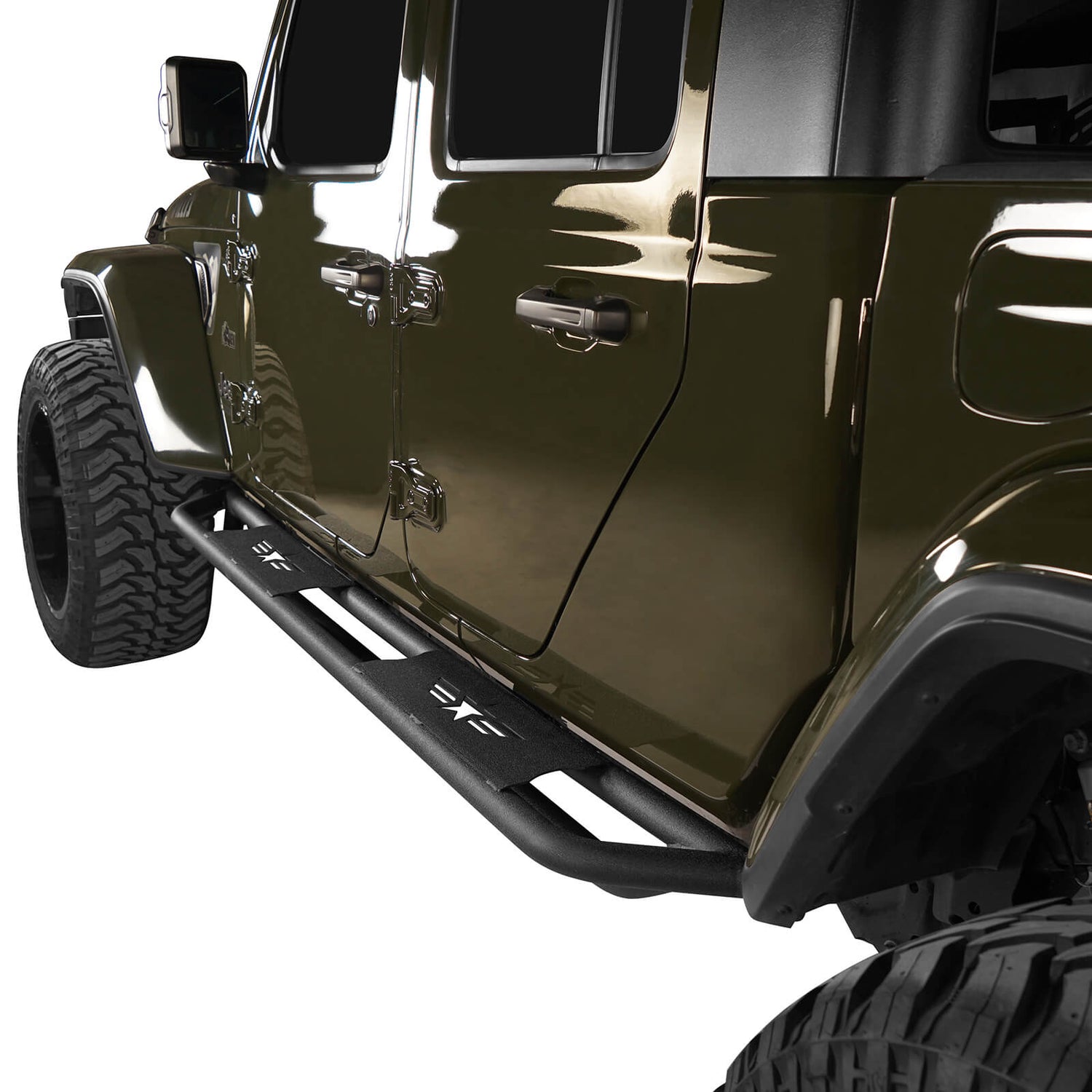 Side Step Tubular Running Boards(20-26 Jeep Gladiator JT) - Hooke Road ...