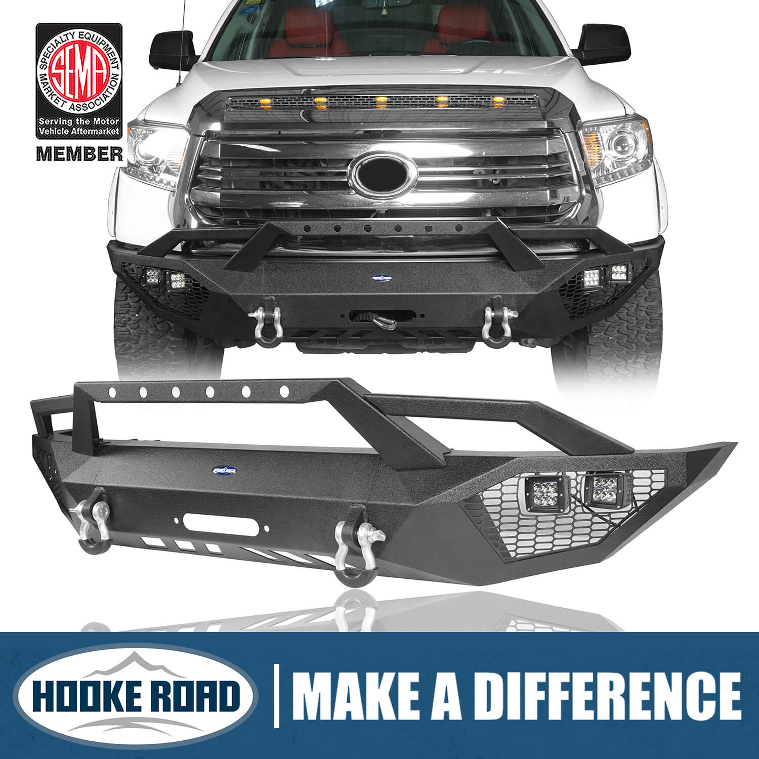Truck Aftermarket Bumper | Tacoma | Tundra | Ram | F-150 | Hooke Road ...